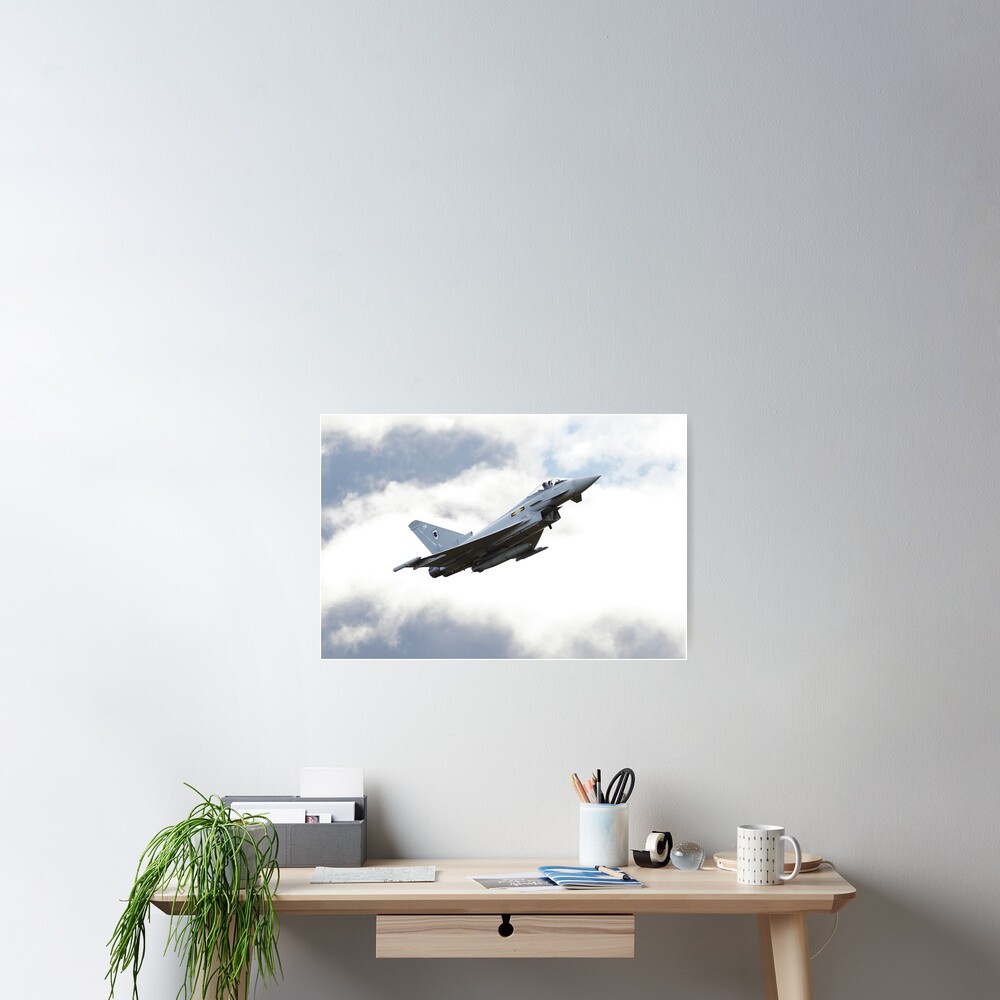 "RAF - Typhoon - 'Ad Astra'" Poster for Sale by warbirds | Redbubble