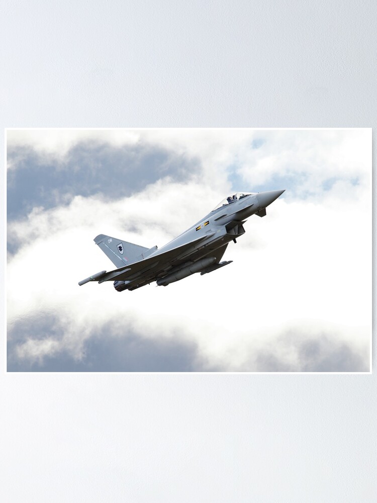 "RAF - Typhoon - 'Ad Astra'" Poster for Sale by warbirds | Redbubble