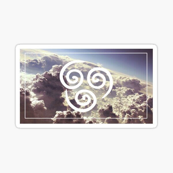 "Air nation symbol" Sticker for Sale by aVerySneakyBox | Redbubble