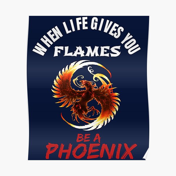 Phoenix Bird Posters | Redbubble