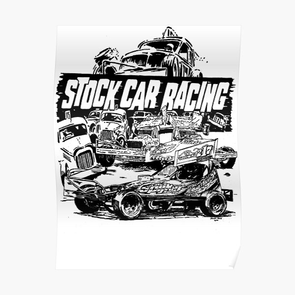 "BriSCA F1 Stock Cars Evolution to Lee Fairhurst" Poster by stoopidstu ...