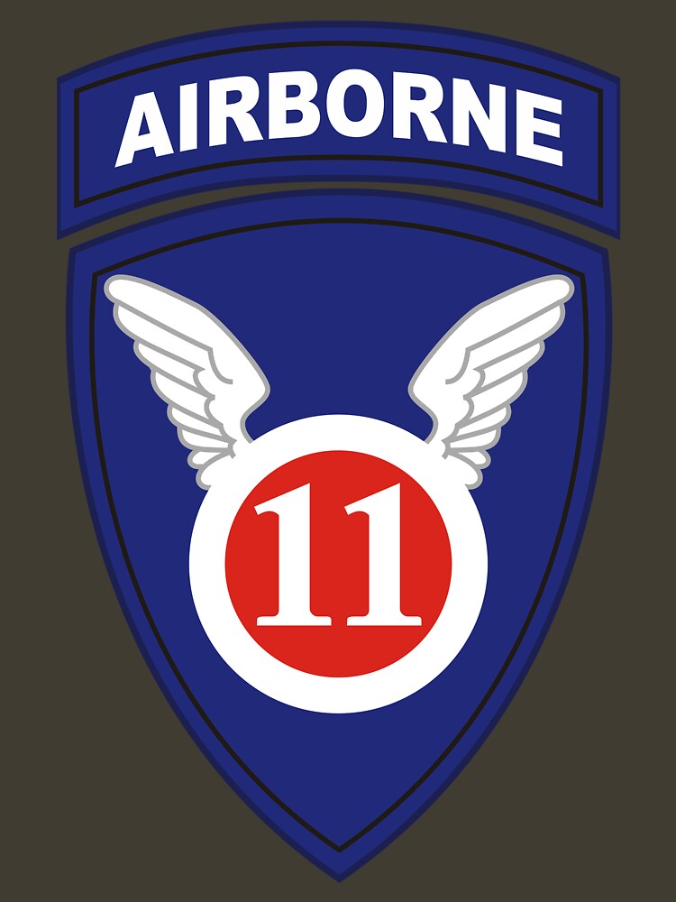 "11th Airborne Division (United States - Historical)" T-shirt for Sale ...