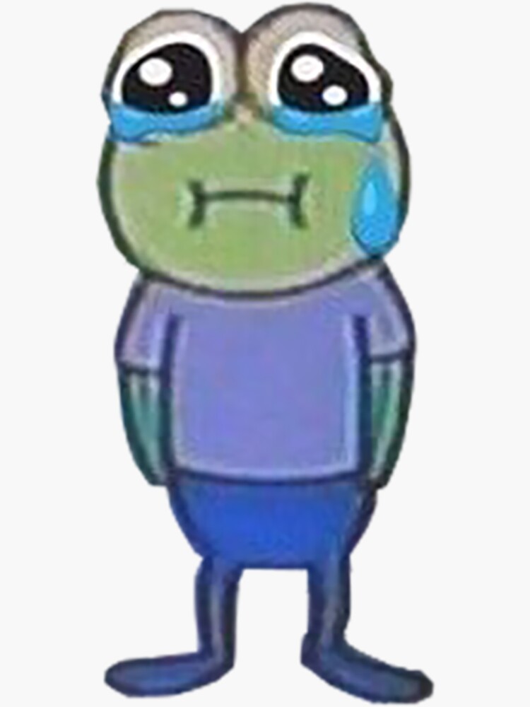 "sad spongebob" Sticker by carlyyboyyd | Redbubble