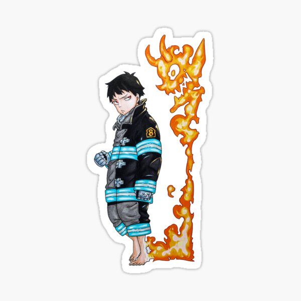 Fire Force Stickers | Redbubble