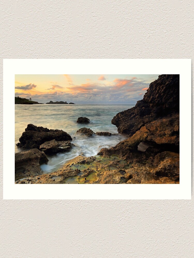 "Middle Beach LHI" Art Print for Sale by tinnieopener | Redbubble