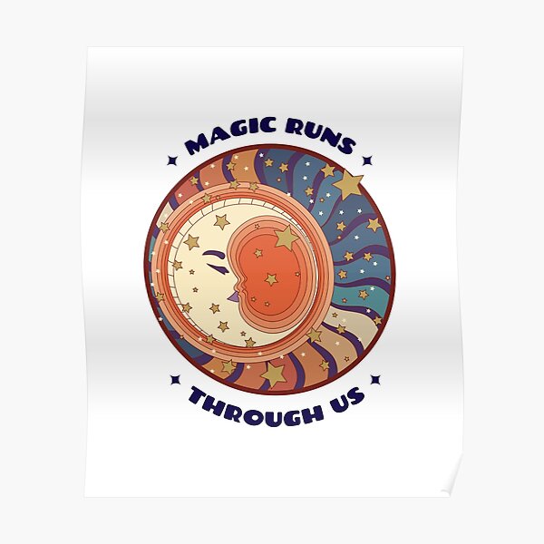 "Magic runs through us Cursed Nimue" Poster by ephimeral | Redbubble