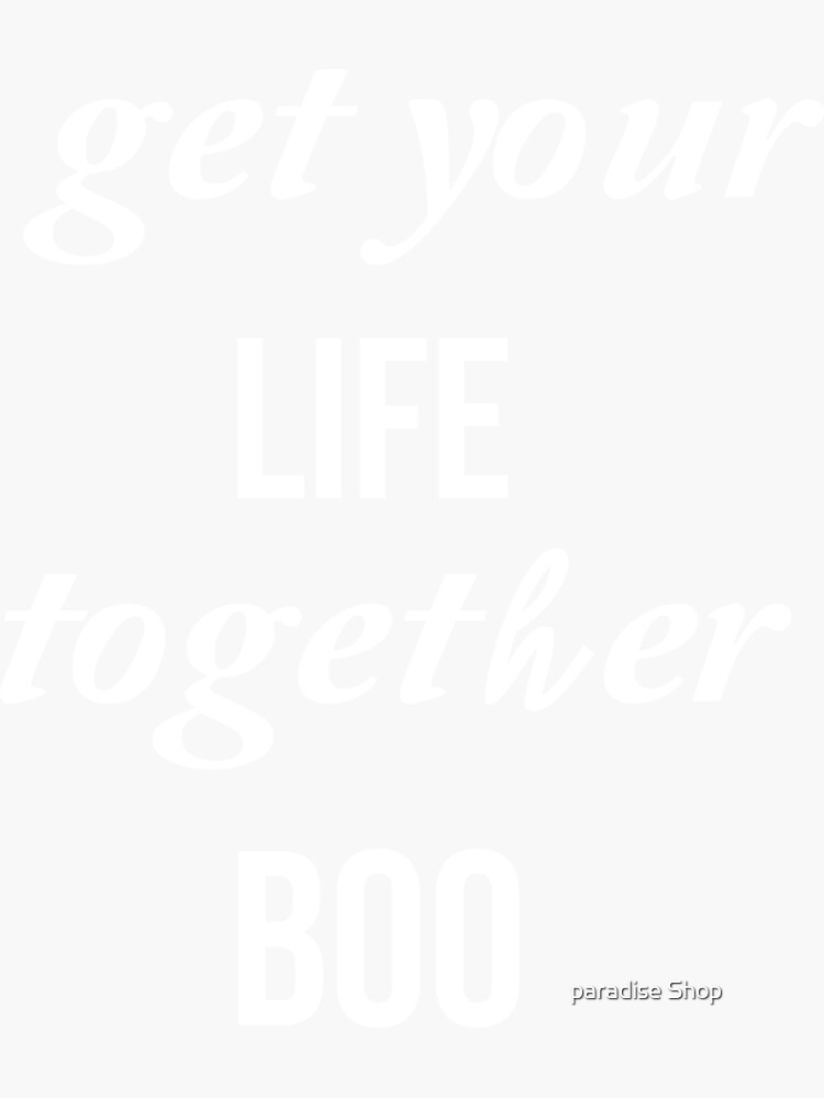 "Get Your Life Together Boo, Cody Rigsby Shirt, Peloton Quotes, Peloton ...