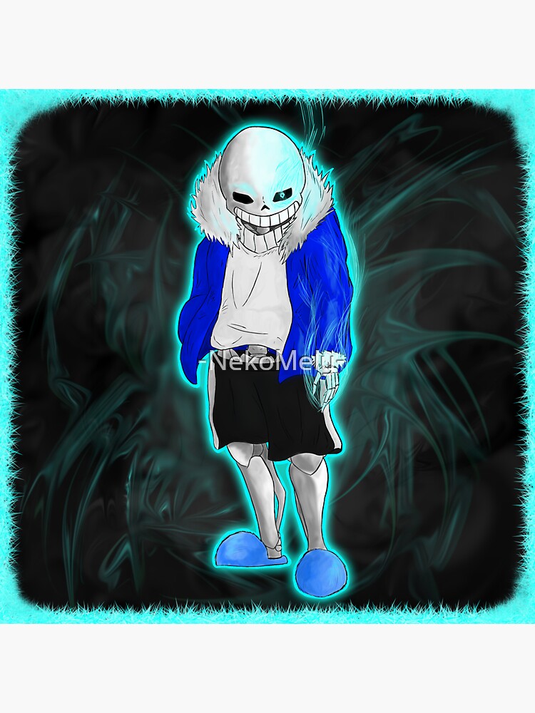 "Sans" Sticker for Sale by -NekoMely- | Redbubble