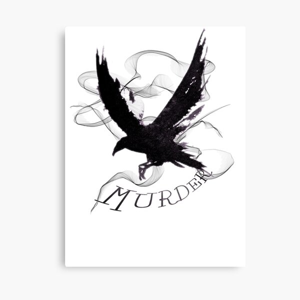 Murder Of Crows Canvas Prints | Redbubble