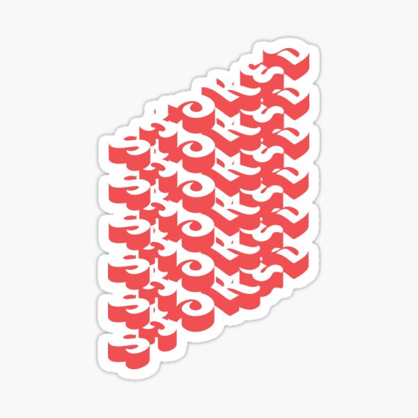 "Stoked" Sticker for Sale by damundu | Redbubble