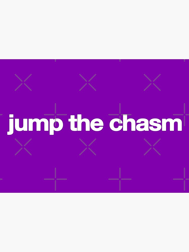 "Limmy - Jump the chasm" Poster by davepalms | Redbubble