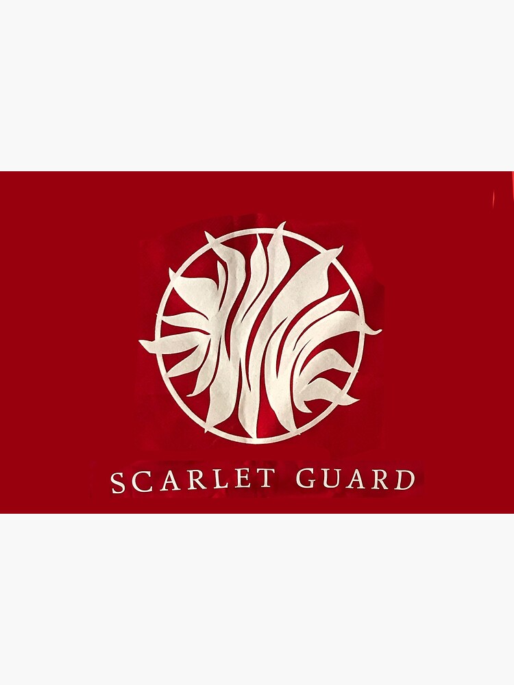 "scarlet guard - mask" Art Print by lozita | Redbubble