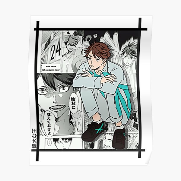 "oikawa tooru v2 haikyu" Poster for Sale by niconek03 | Redbubble