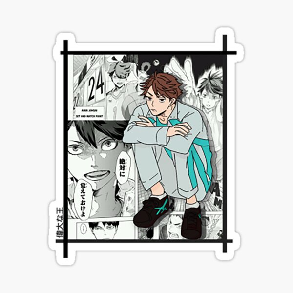 "oikawa tooru v2 haikyu" Sticker by niconek03 | Redbubble