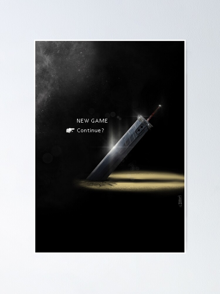 "New Game" Poster by Saoghal | Redbubble