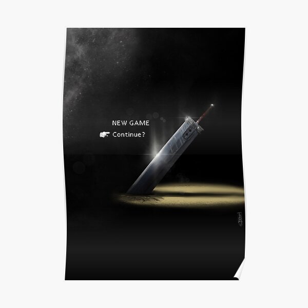 "New Game" Poster by Saoghal | Redbubble