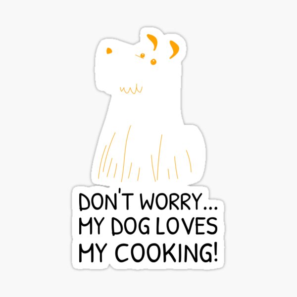 "Cooking and Dog Meme Furry Cute" Sticker for Sale by quoteology ...