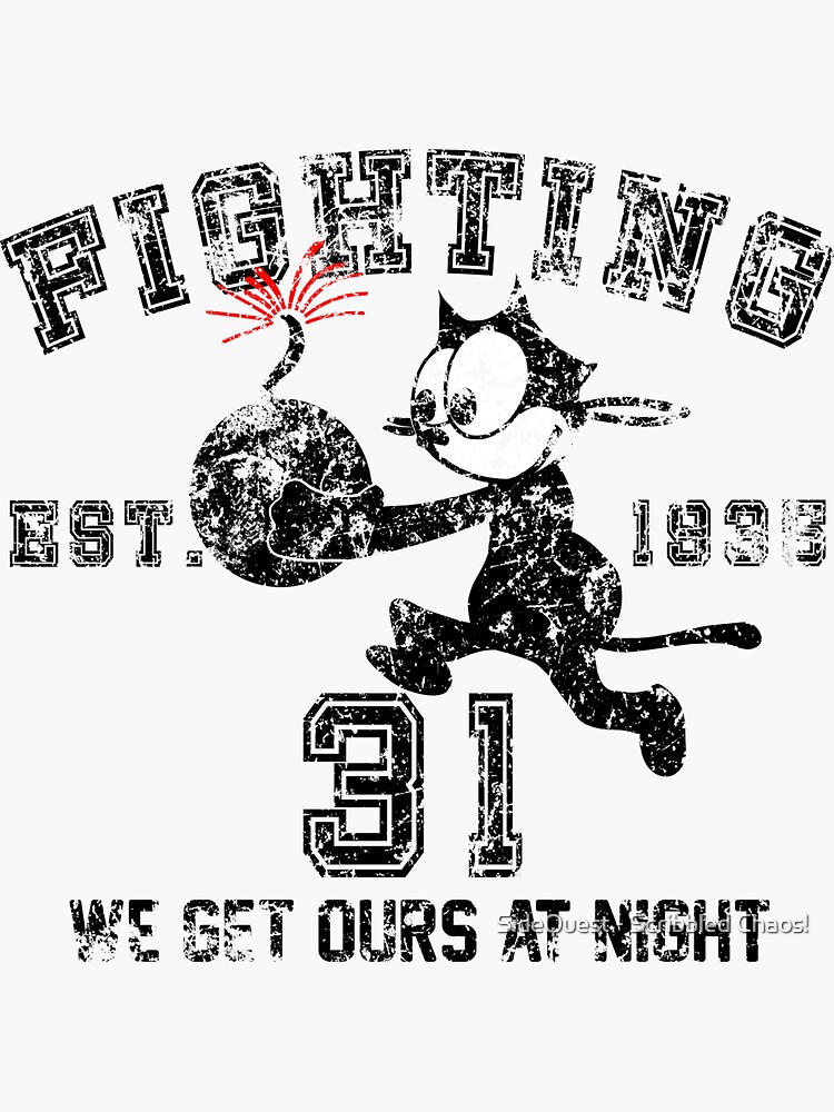 "Fighting 31 Tomcatters" Sticker for Sale by simonbreeze | Redbubble