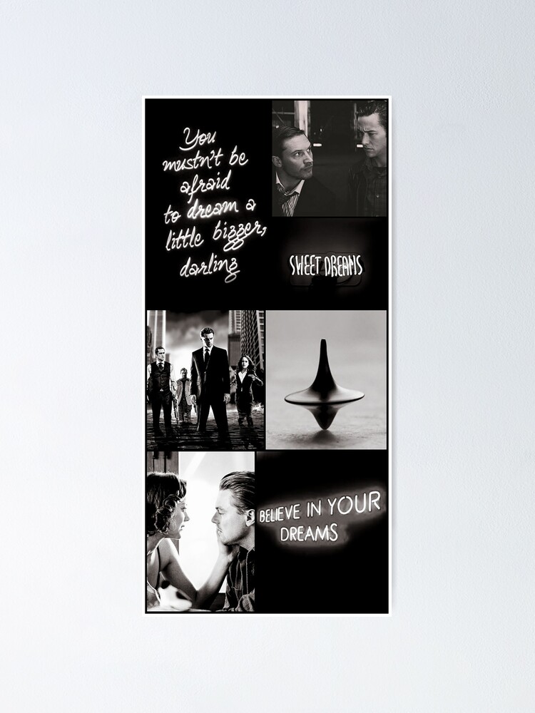 "Inception collage" Poster by Devine-Designs1 | Redbubble