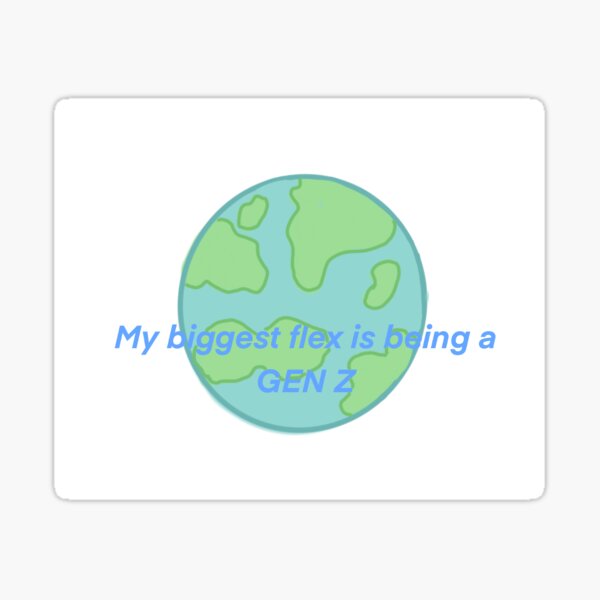 "Gen z" Sticker for Sale by Dorito-Doodles | Redbubble