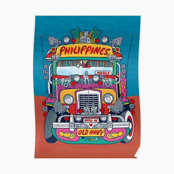 Jeepney Posters | Redbubble