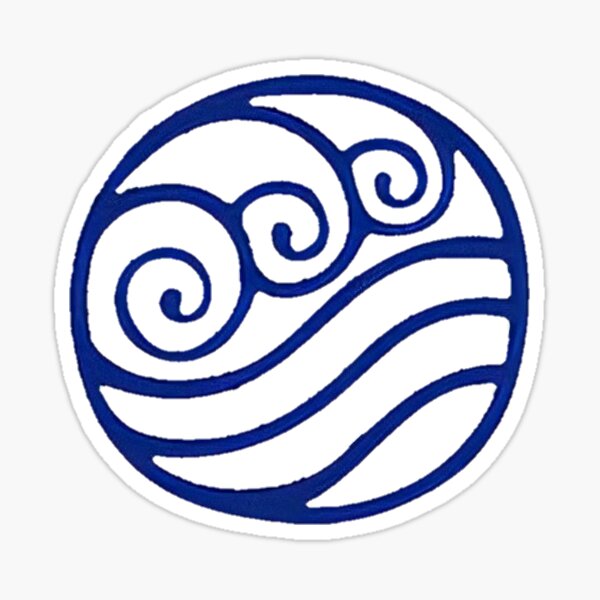"the water tribe" Sticker for Sale by the avatar apparel | Redbubble