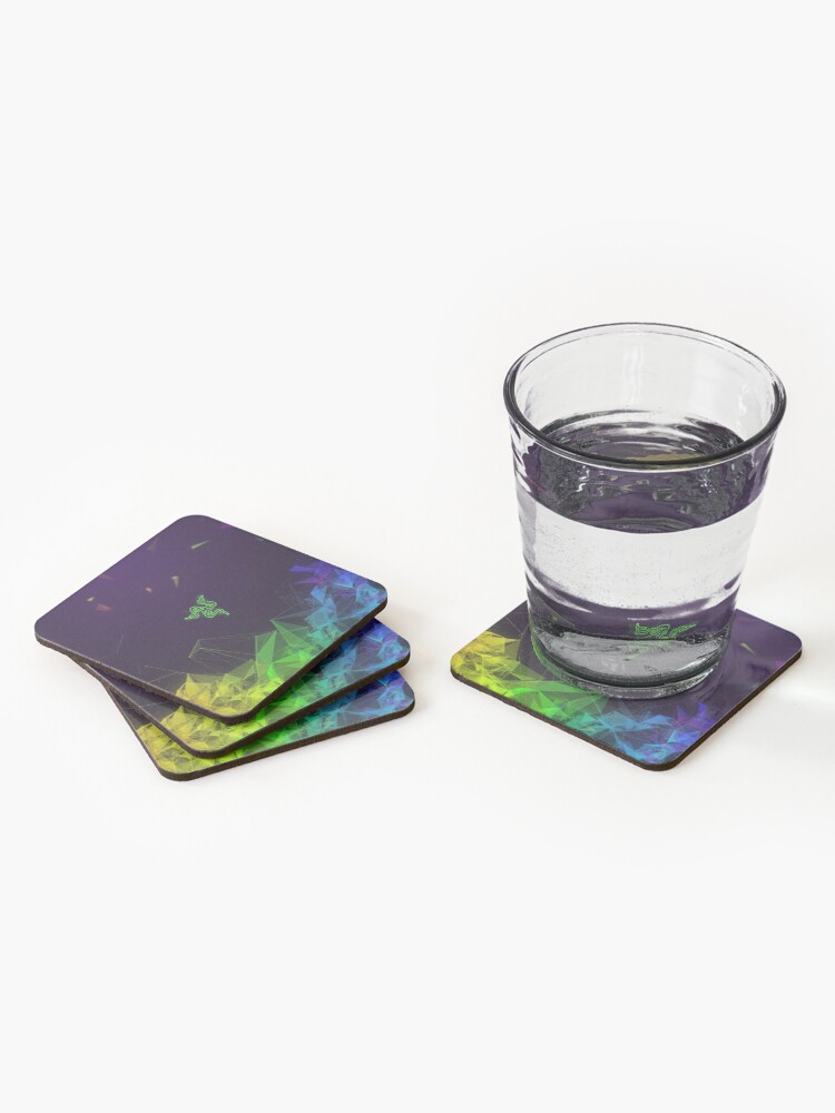 "Razer (Multi colour)" Coasters (Set of 4) by LHRxSALU | Redbubble