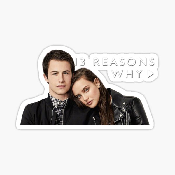 " New Art From 13 Reasons Why!" Sticker by ElisabethGarcia | Redbubble