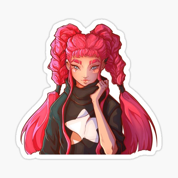 "Star girl " Sticker for Sale by Kaymorin | Redbubble