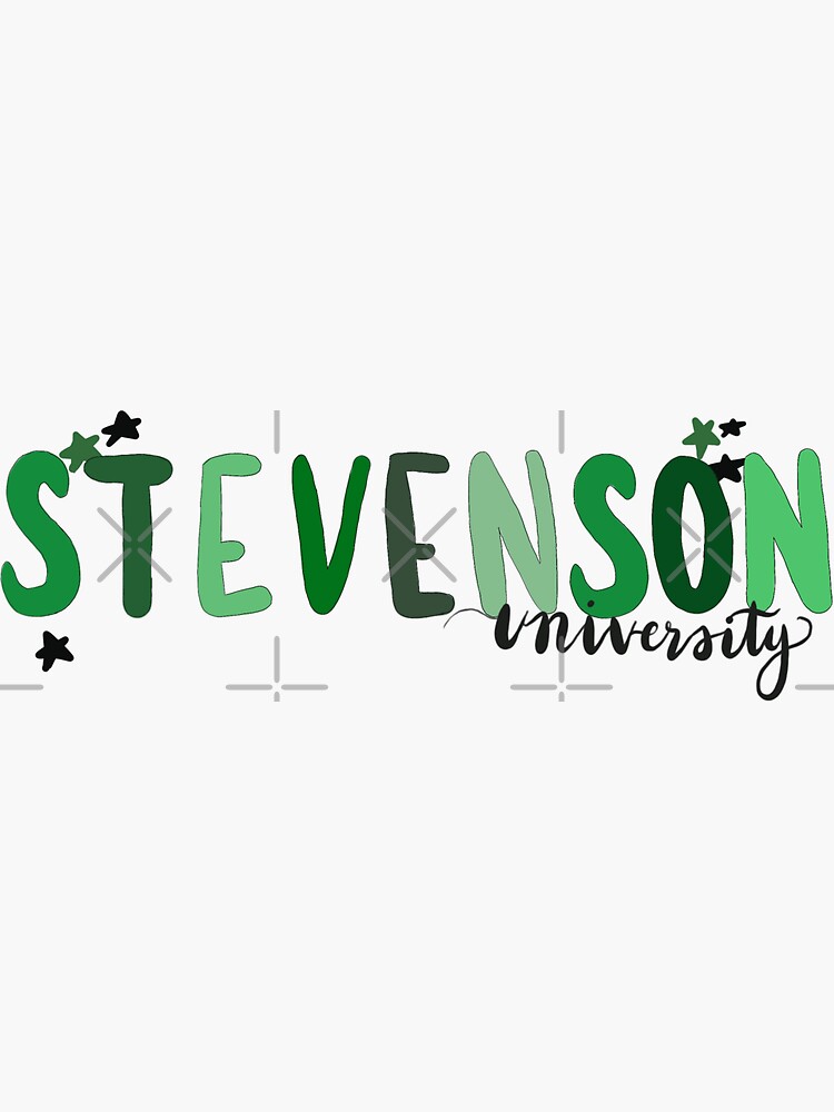 "Stevenson University Stars" Sticker for Sale by shelberina711 | Redbubble