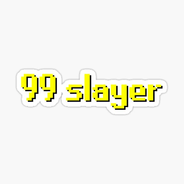 "Runescape 99 slayer" Sticker for Sale by rohanos | Redbubble