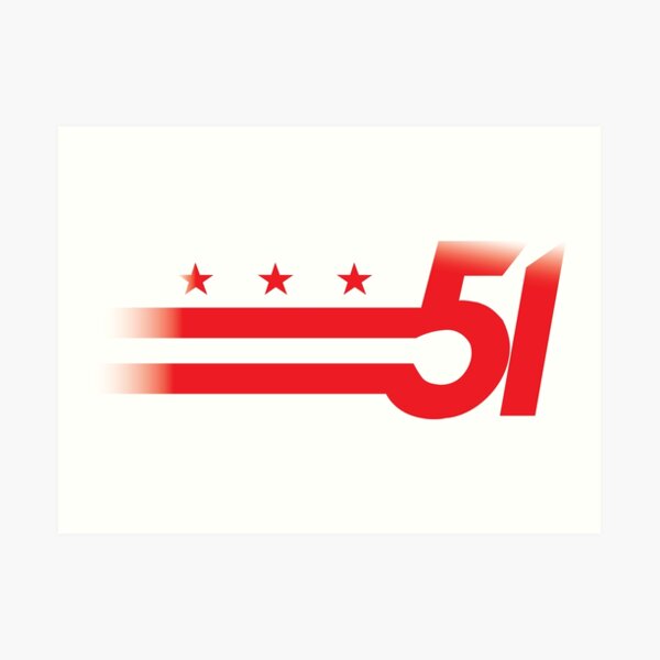 "DC 51st State" Art Print by annarns | Redbubble