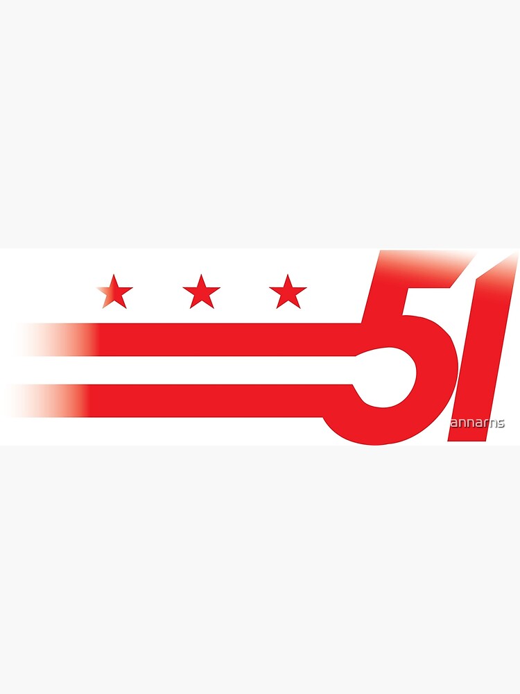 "DC 51st State" Art Print by annarns | Redbubble