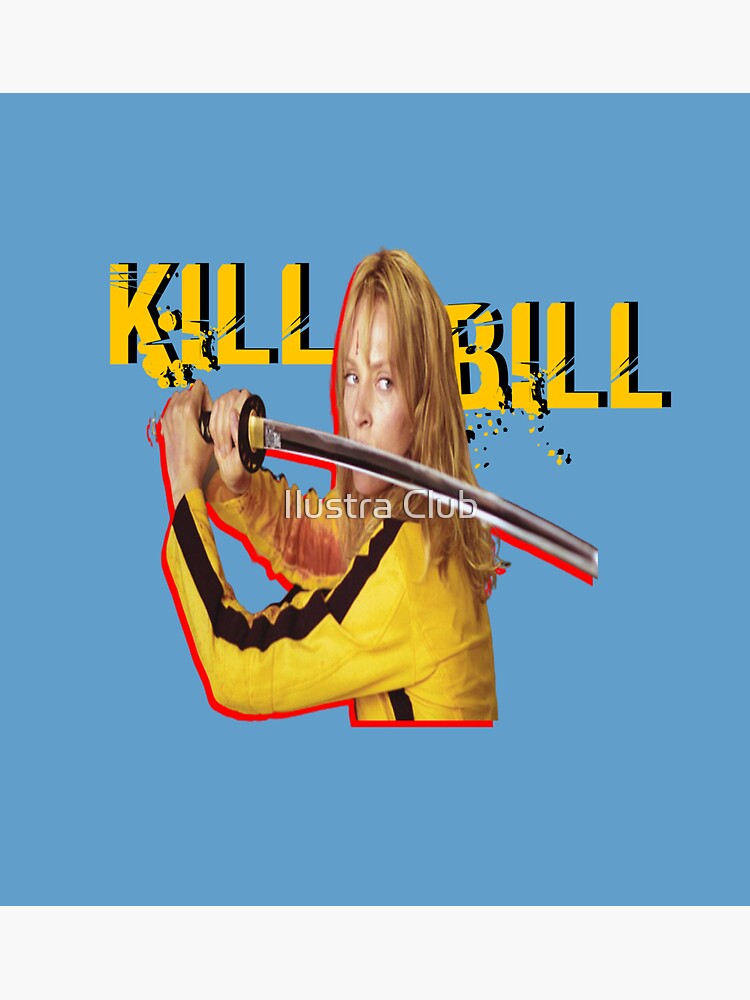 "kill bill pop art" Sticker by Domiilustra | Redbubble