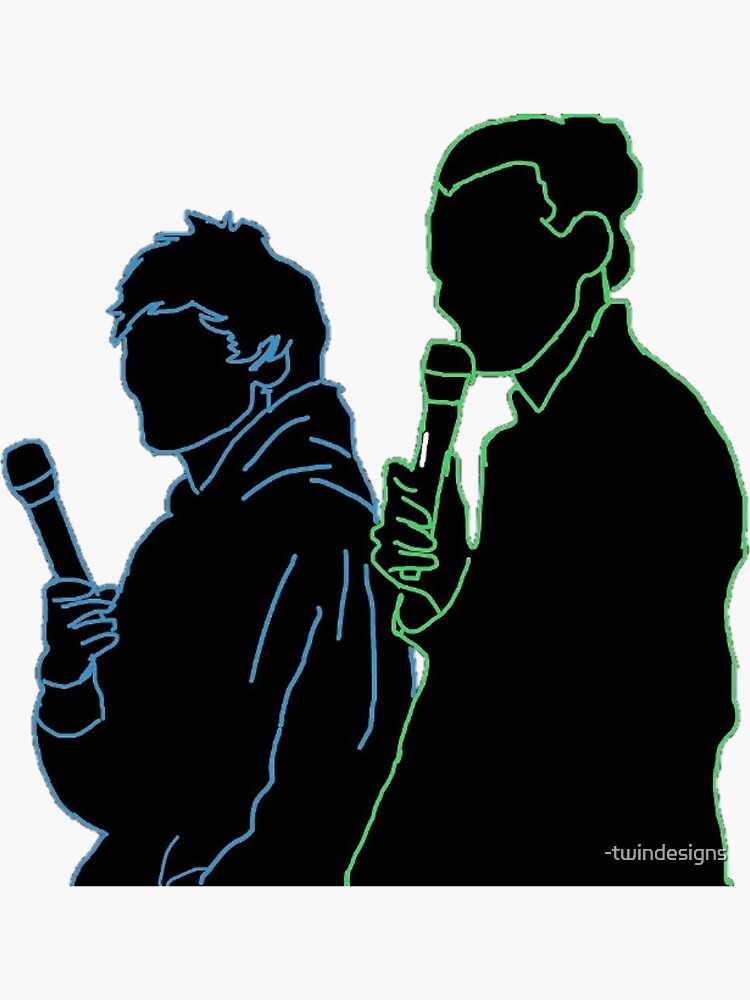 "Larry Stylinson Sticker " Sticker for Sale by -twindesigns | Redbubble