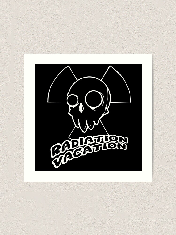 "Radiation Vacation Logo" Art Print for Sale by RadVac | Redbubble