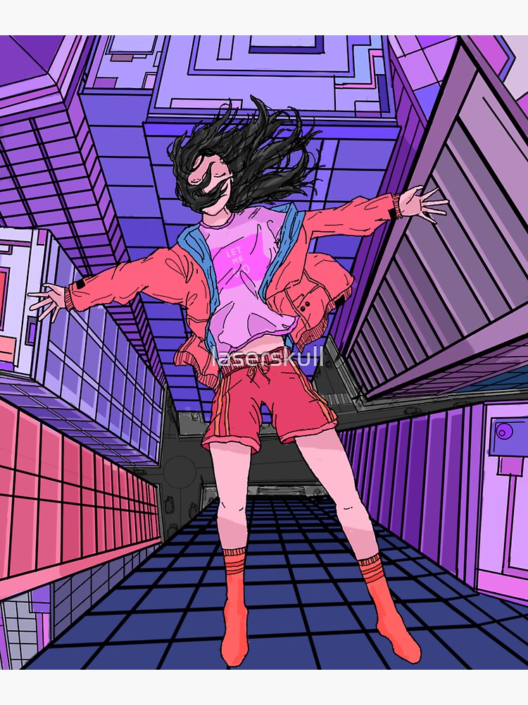 "LET ME GO." Sticker for Sale by laserskull | Redbubble