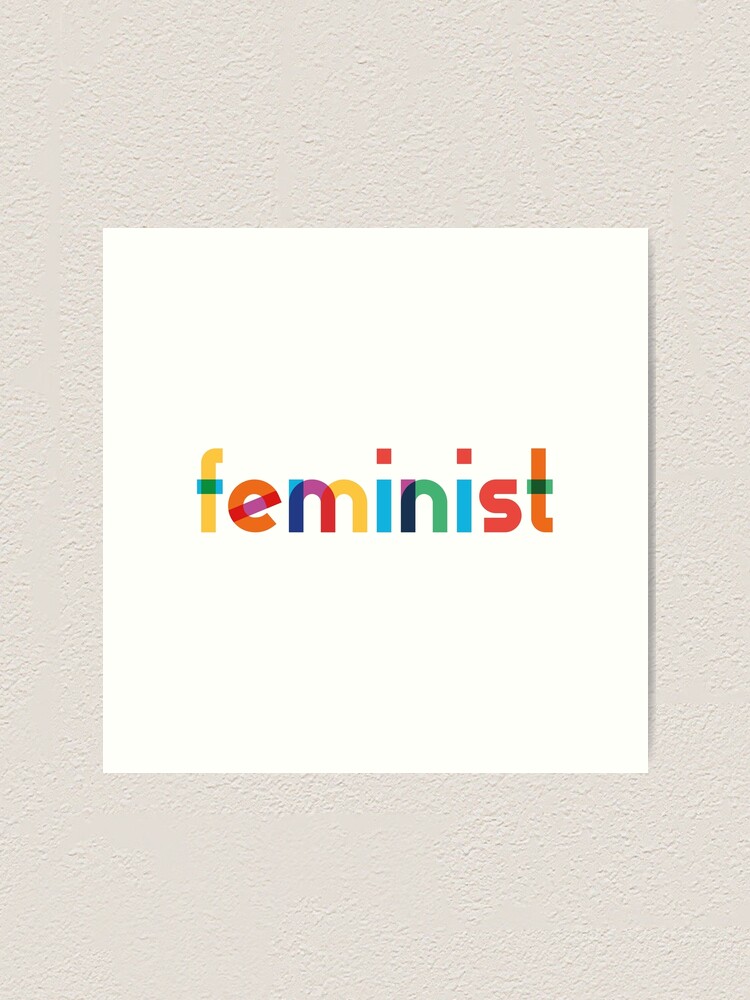 "FEMINIST COLOR PANTONE PALLETE COMMUNITY DESING" Art Print for Sale by ...