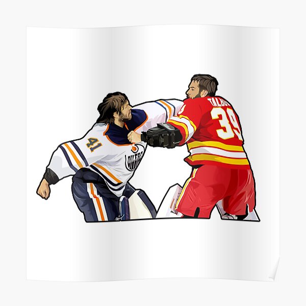 "Cam Talbot VS Smith Fight" Poster for Sale by VectorTower | Redbubble