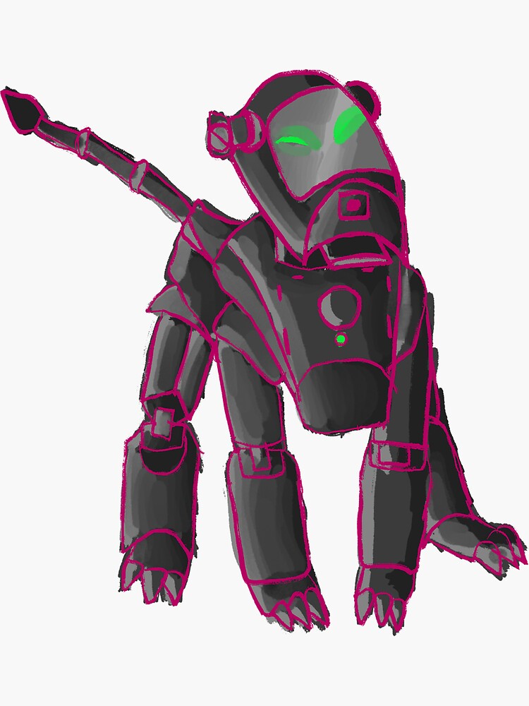 "Naomi the Aibo" Sticker by Sproutbeeps | Redbubble