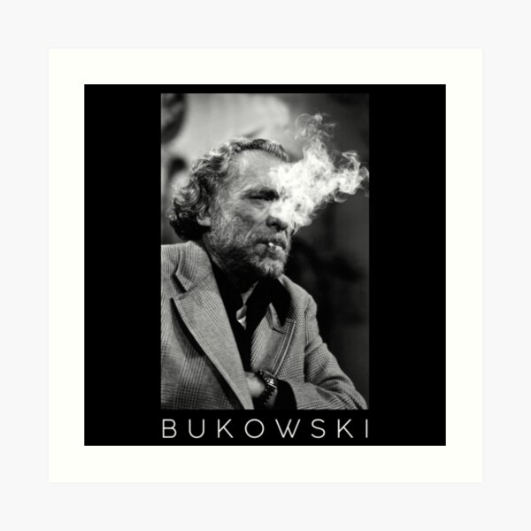 "Bukowski portrait " Art Print for Sale by NachoNavarro21 | Redbubble
