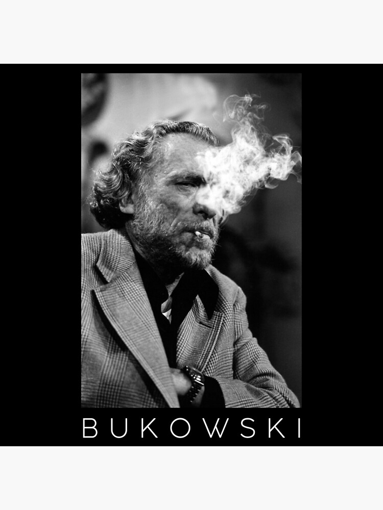 "Bukowski portrait " Art Print for Sale by NachoNavarro21 | Redbubble