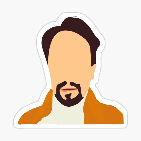 "Lin Lip bite sticker" Sticker by dinonuggetsxo | Redbubble