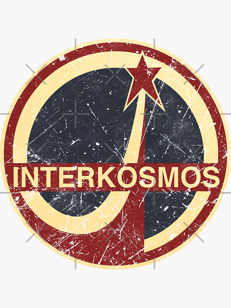 "Interkosmos Space Program" Sticker for Sale by quark | Redbubble