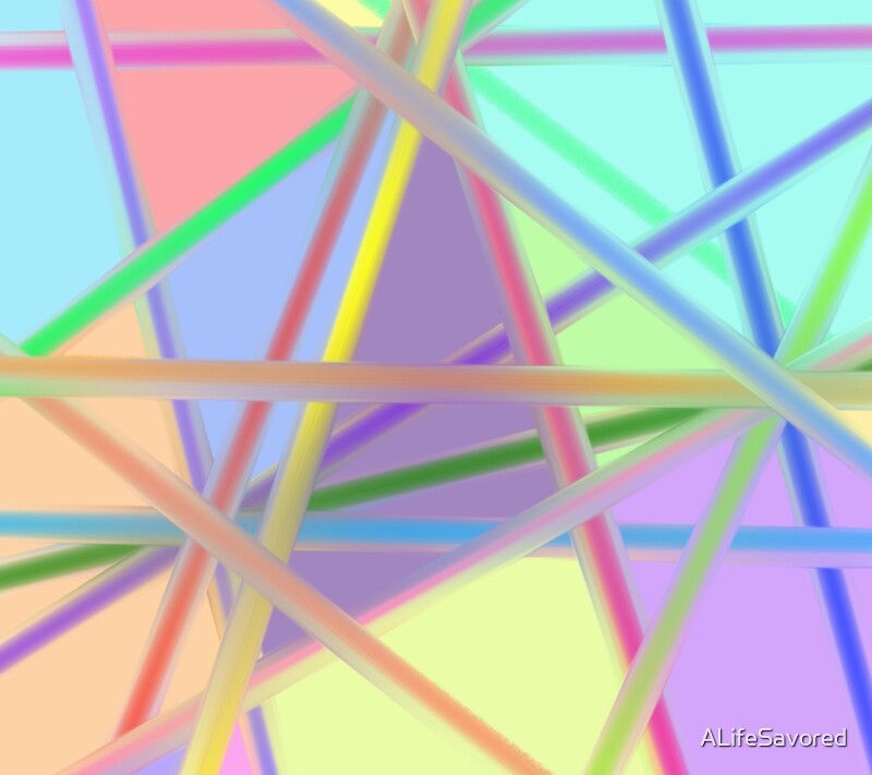 "Through a Looking Glass (Abstract Art)" by ALifeSavored | Redbubble