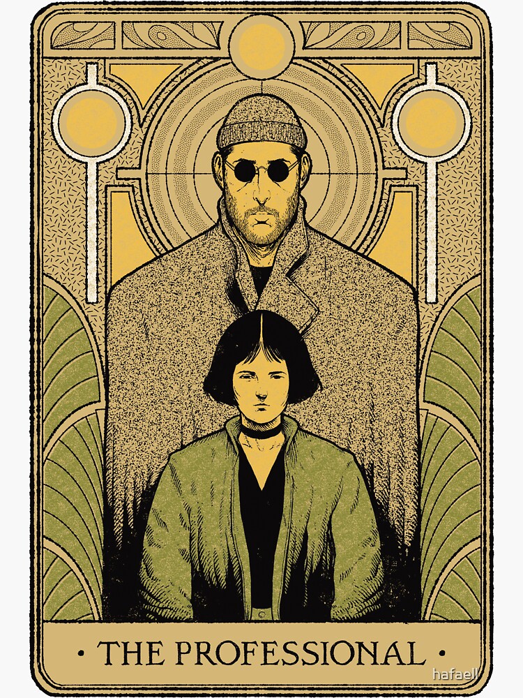 "The Professional" Sticker for Sale by hafaell | Redbubble