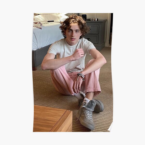 "Timothée Chalamet kleiner Finger" Poster von Timotheedaddy | Redbubble
