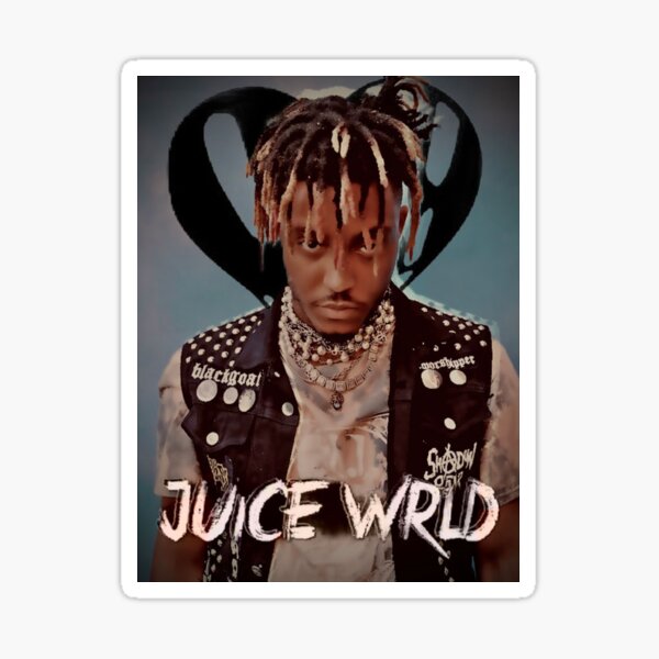 "Juice World Design" Sticker for Sale by sadjetey1 | Redbubble