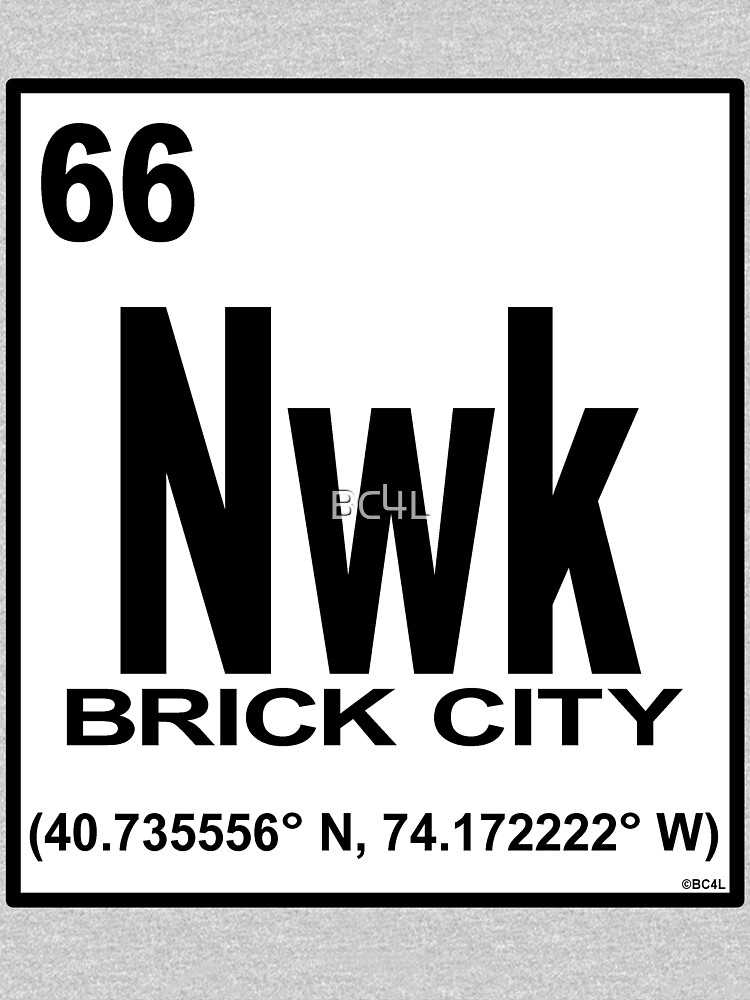 "'Newark Element'" T-shirt for Sale by BC4L | Redbubble | newark t ...