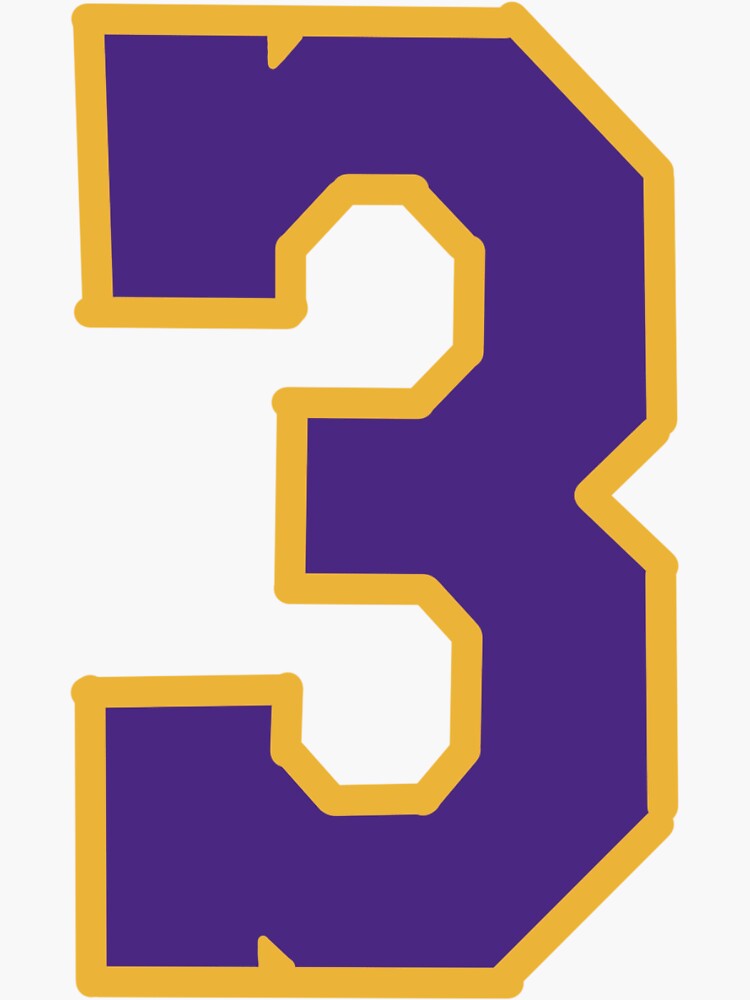 "Anthony Davis Lakers 3" Sticker for Sale by bulldog2171 | Redbubble